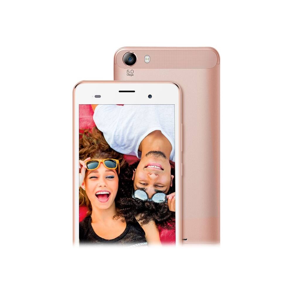 Best Buy: BLU Dash M2 with 4GB Memory Cell Phone (Unlocked) Rose Gold ...