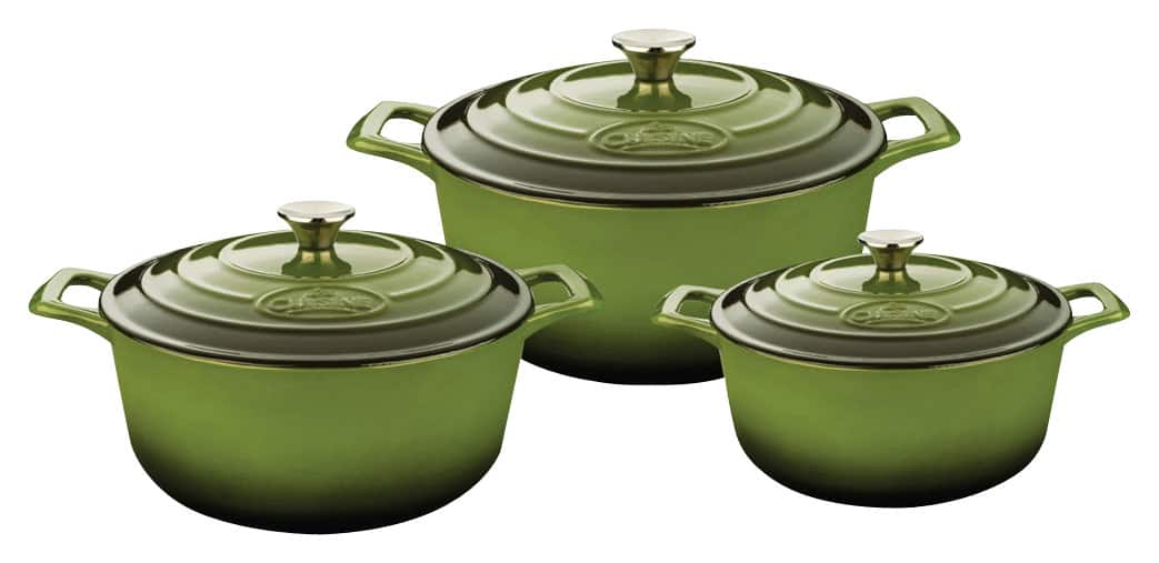 Best Buy: La Cuisine Marcus Notley 6-Piece Cookware Set Green LC 2450
