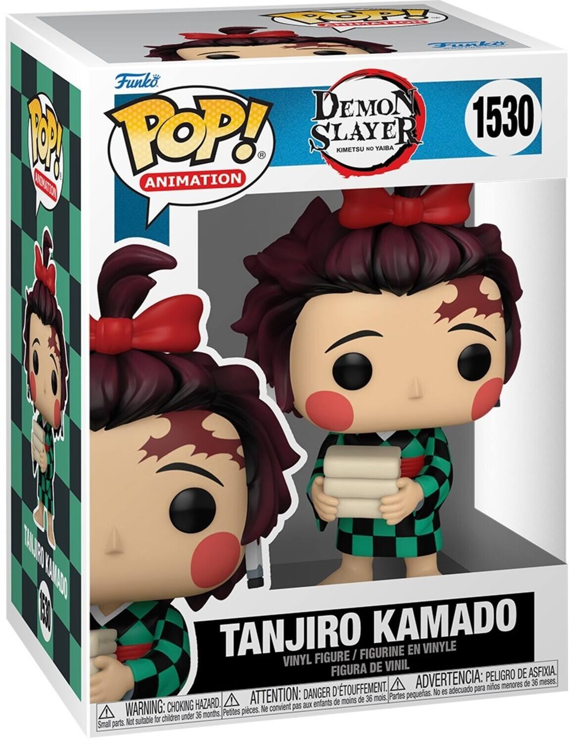 Funko POP! Anime: Demon Slayer Tanjiro, Kimono COLLECTIBLES Multicolor ...