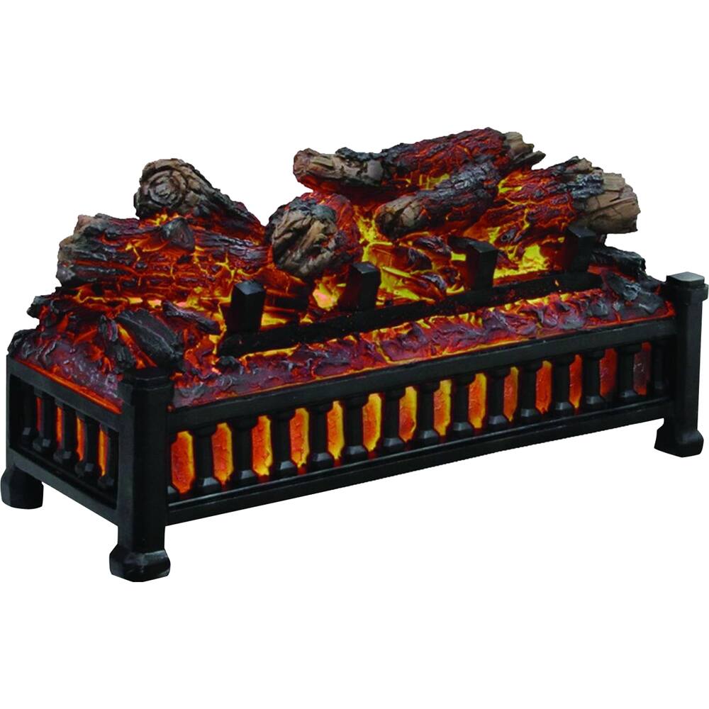 Customer Reviews: Comfort Glow Electric Glowing Log Set Black ELCG125 ...
