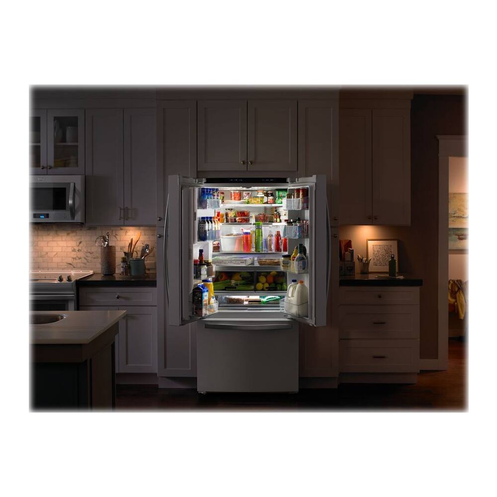 Best Buy: Whirlpool 32 Cu. Ft. Wide French Door Refrigerator with ...