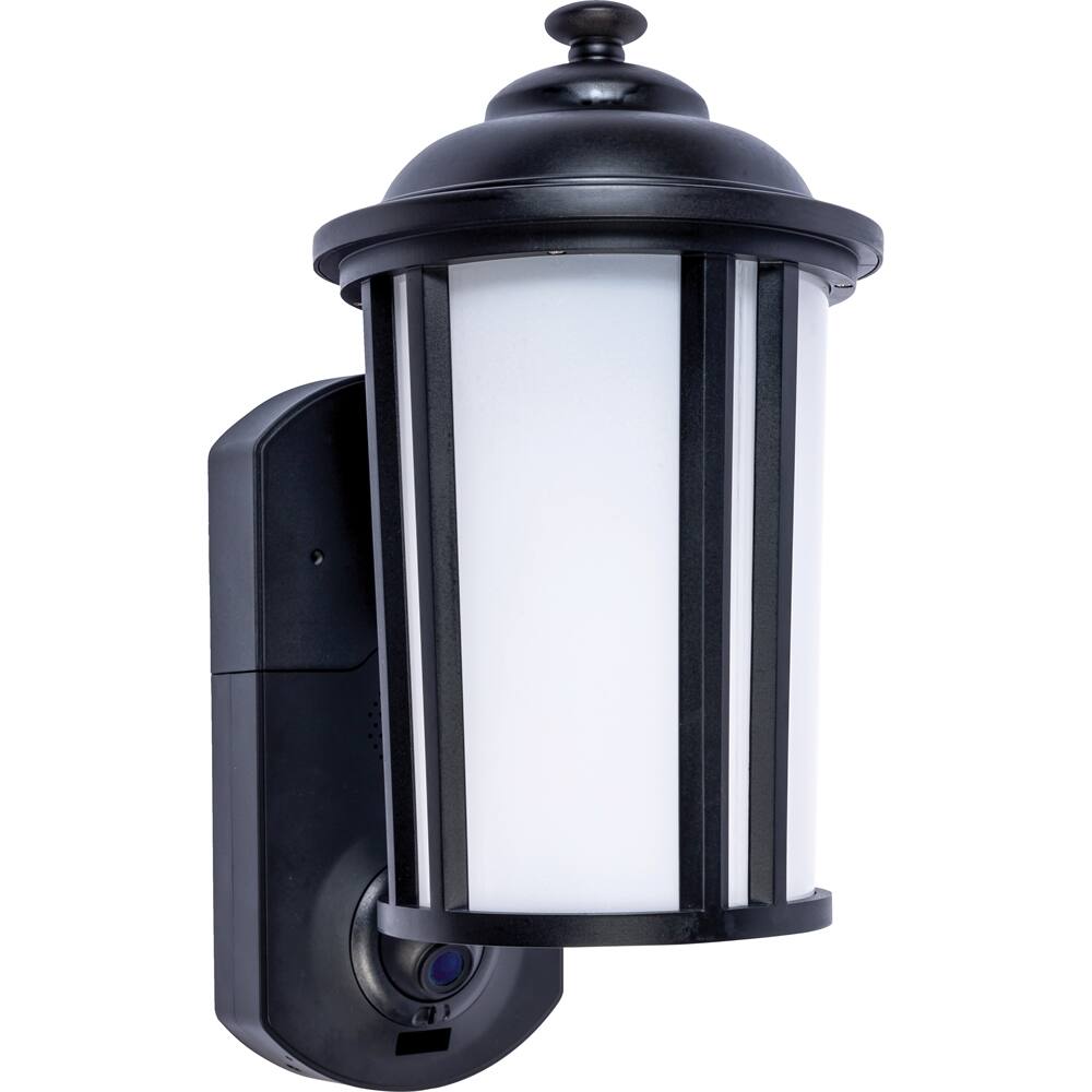 Best Buy: Maximus Traditional Smart Security Light Textured black ...