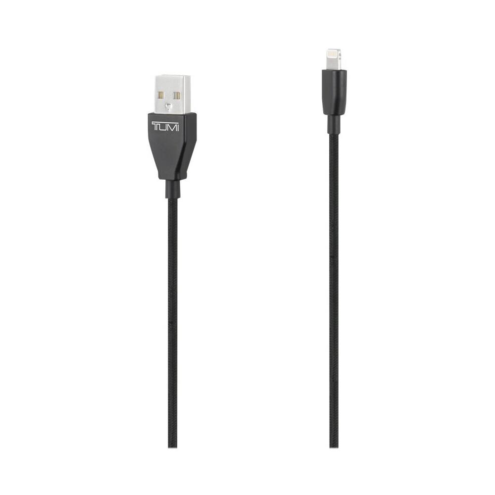 Best Buy: TUMI 4' iPad/iPhone/iPod Audio Cable Black metallic 0114405DM