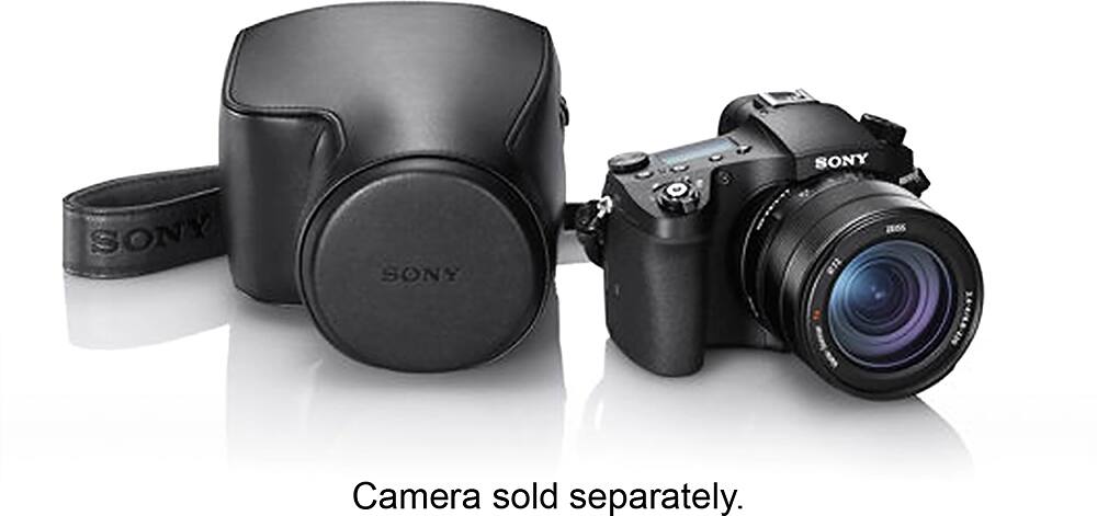 Best Buy: Sony LCJ Camera Case Black LCJRXJ/B