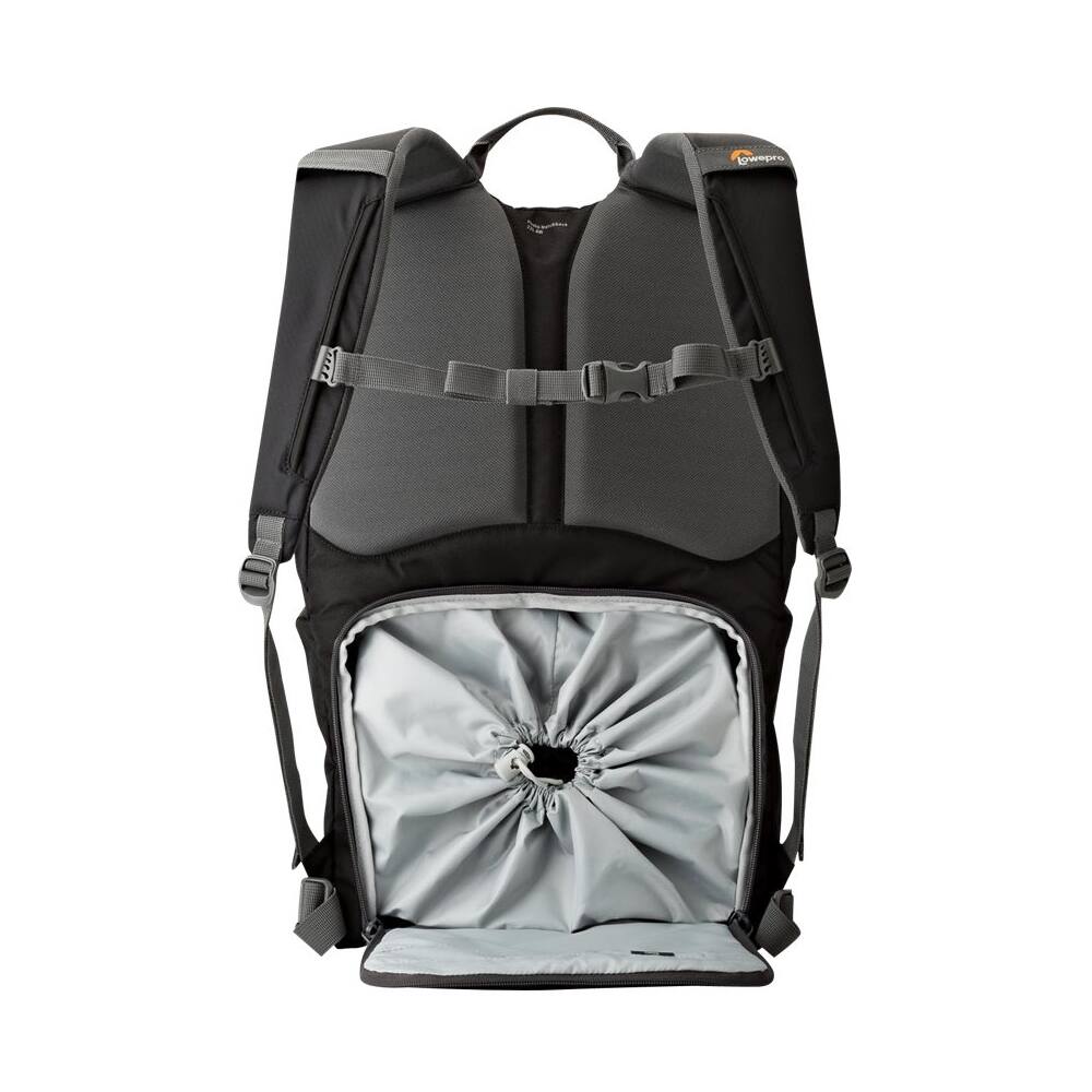 Best Buy: Lowepro Hatchback Camera Backpack Gray, Black LP36957