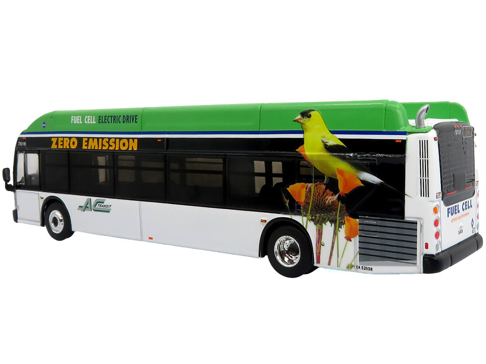 Iconic Replicas New Flyer Xcelsior XHE40 Transit Bus AC Transit Zero ...
