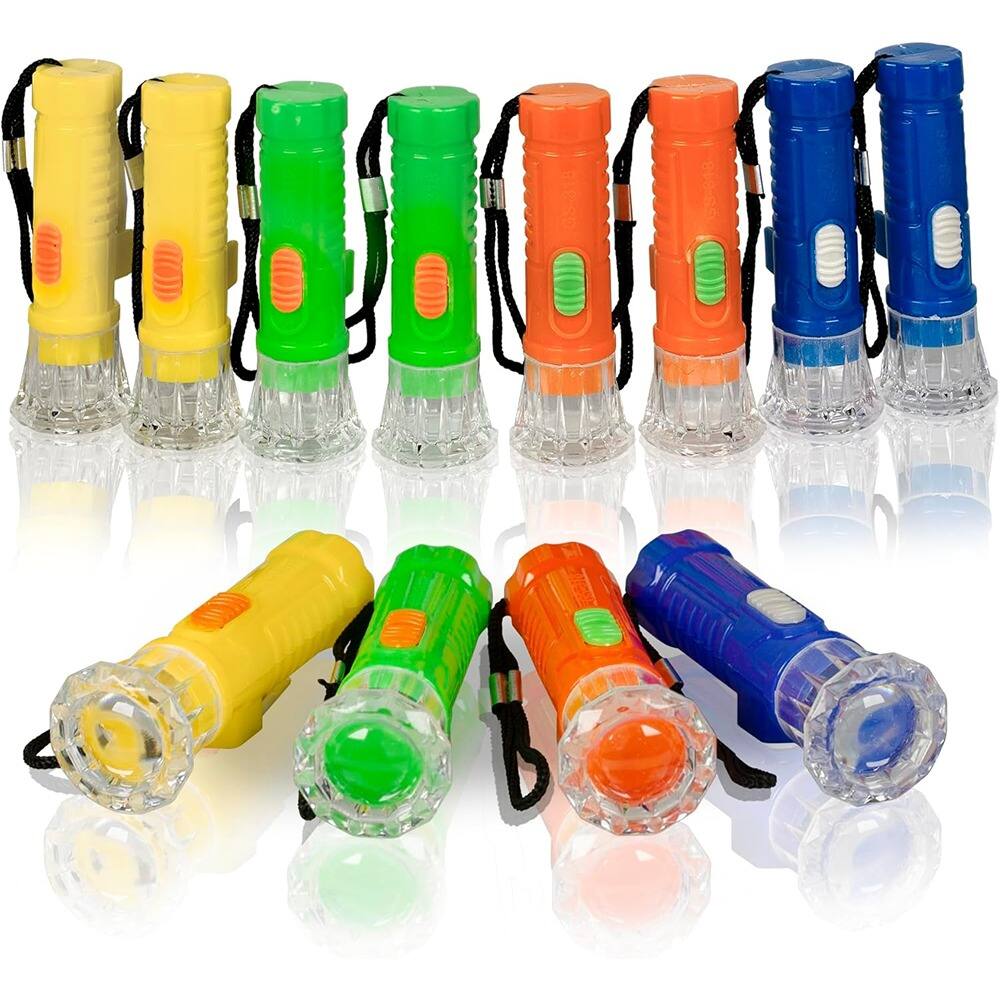 ACJPR 50 Pack Small Flashlights with Lanyards, Mini Handheld Torches ...