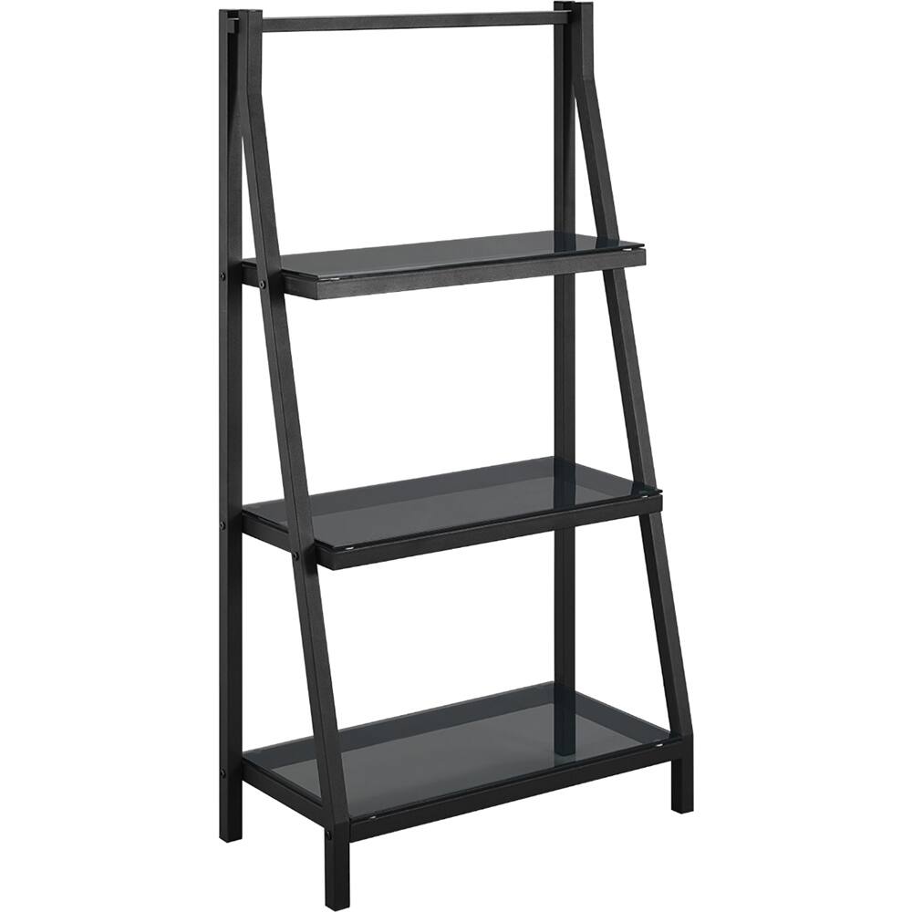 Questions and Answers: Walker Edison Glass Metal Computer Desk with ...