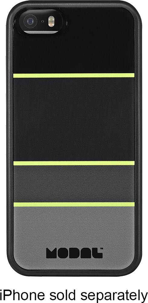 Customer Reviews: Modal Case for Apple® iPhone® 5 and 5s Black/Gray MD ...