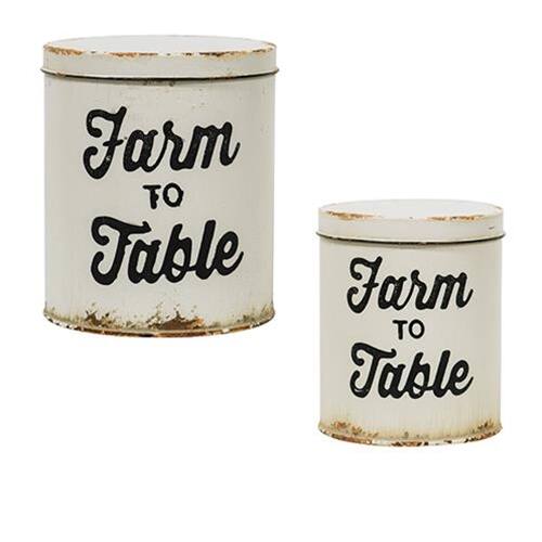 BreeBe 2/Set Farm to Table Canisters Multi GHDY18003 - Best Buy