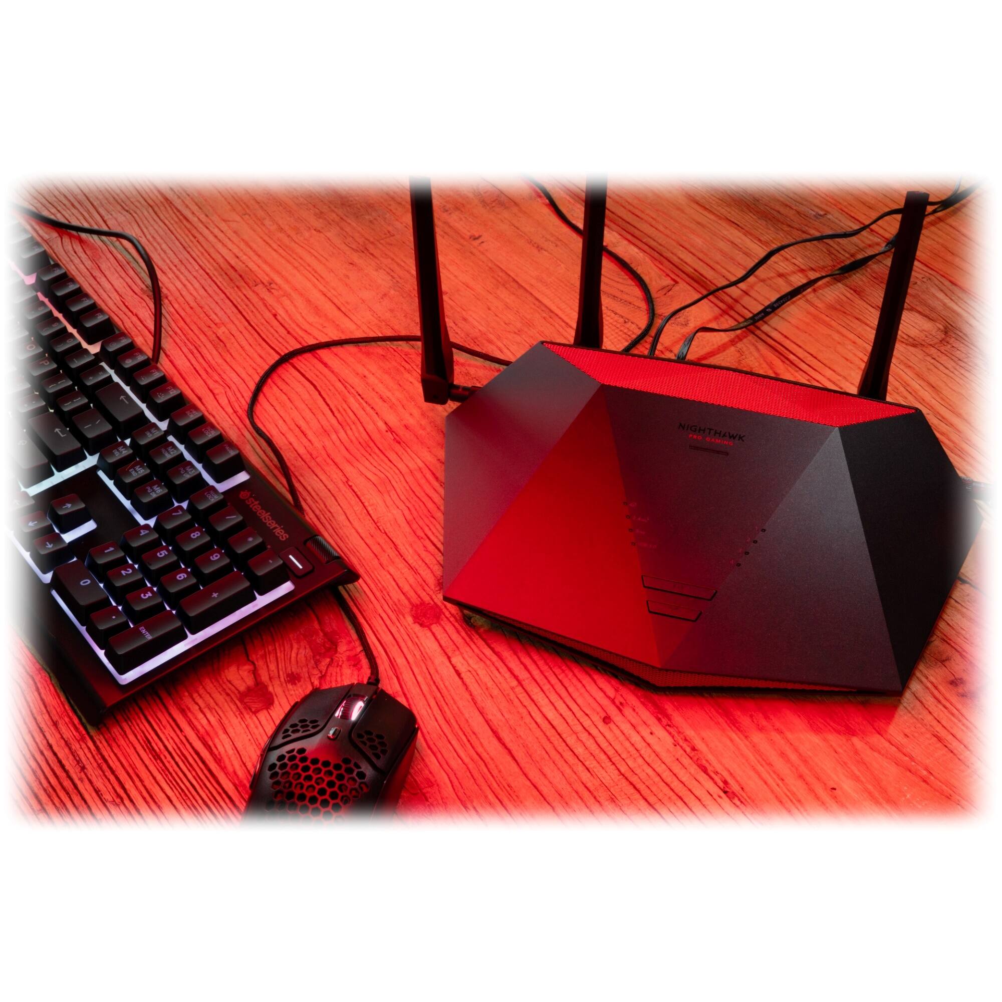 Best Buy: NETGEAR Nighthawk AX5400 WiFi 6 Router White XR1000-100NAS