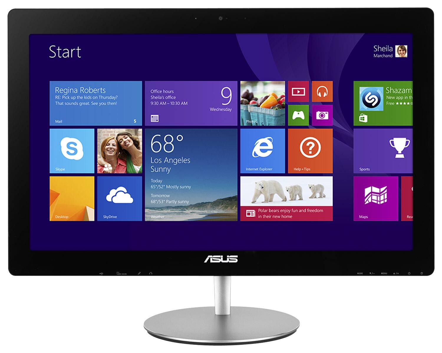 Best Buy: ASUS 23" All-In-One Intel Core i3 4GB Memory 500GB Hard Drive ...