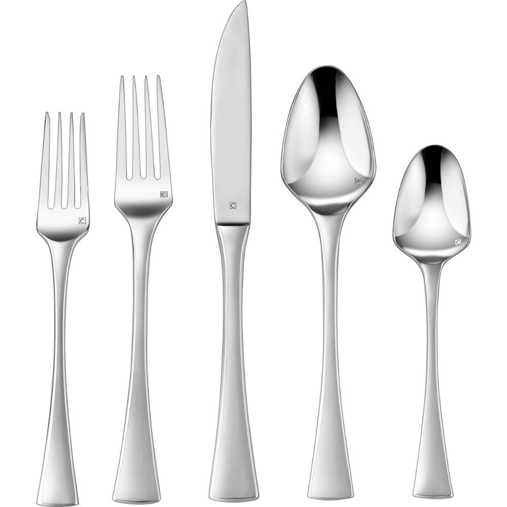 Best Buy: Cuisinart Aveline 20-Piece Flatware Set Stainless steel CFE ...