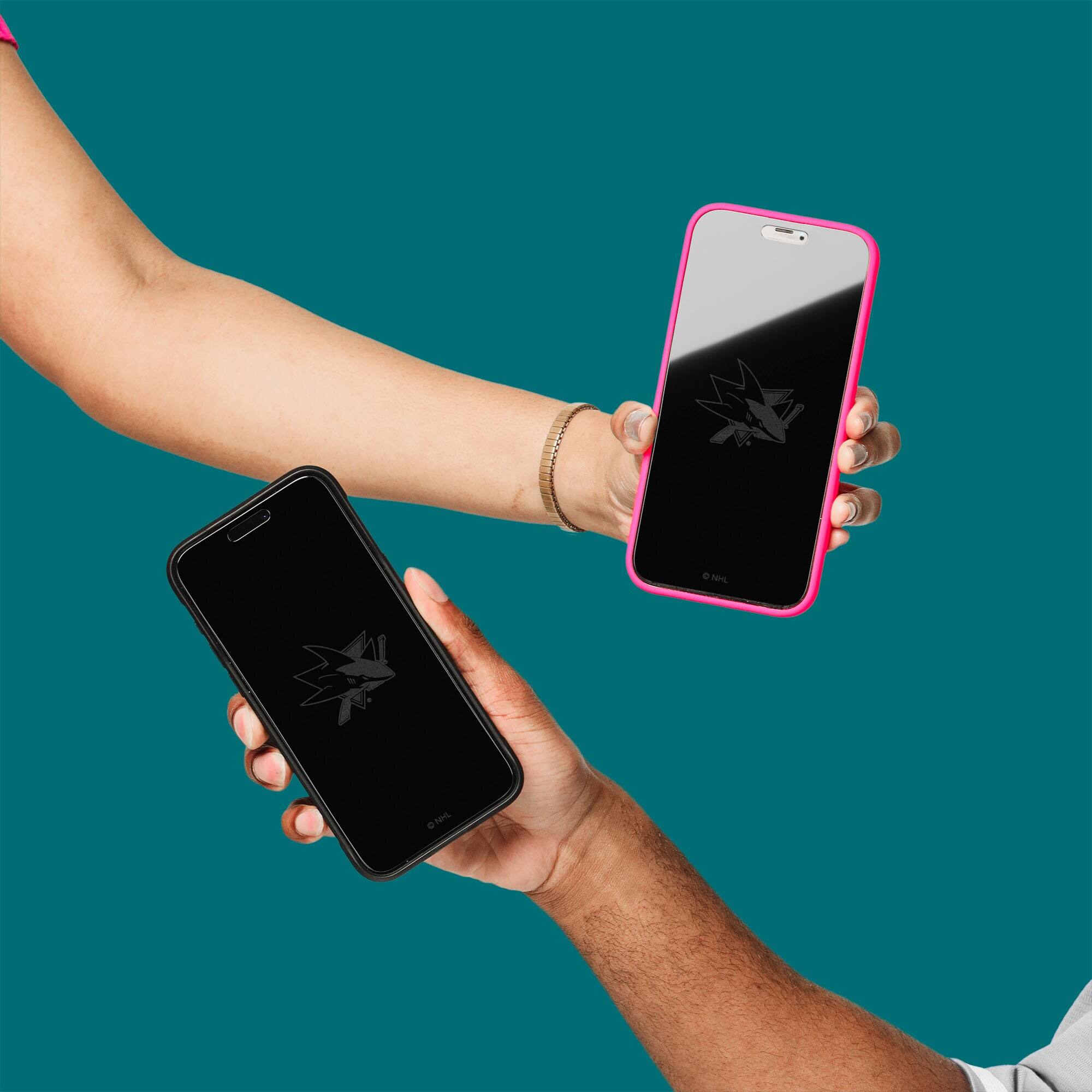 Screen Skinz NHL San Jose Sharks Disappearing Logo iPhone Screen ...