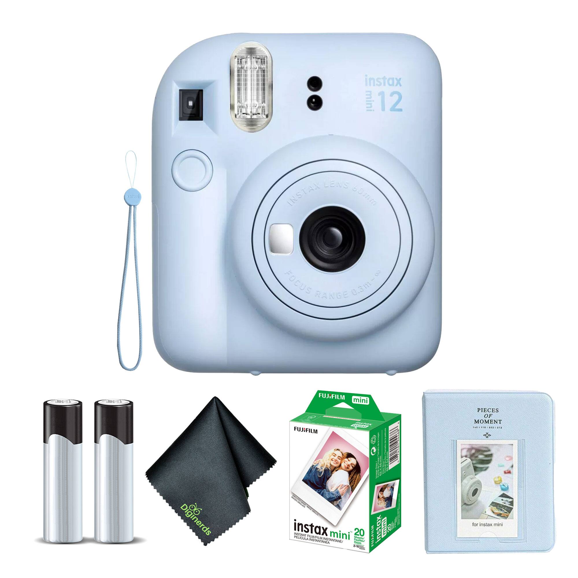 Fujifilm INSTAX MINI 12 Instant Film Camera with Instant Film Pastel ...