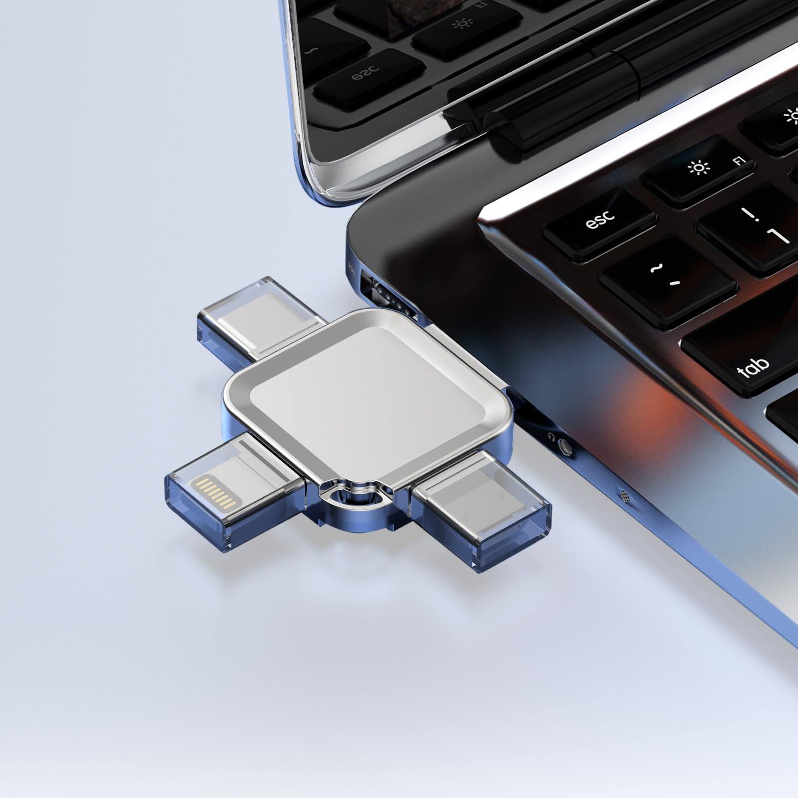 Skanty Furniture 128G USB 3.0 Flash Drive Memory Stick with Type c Port ...