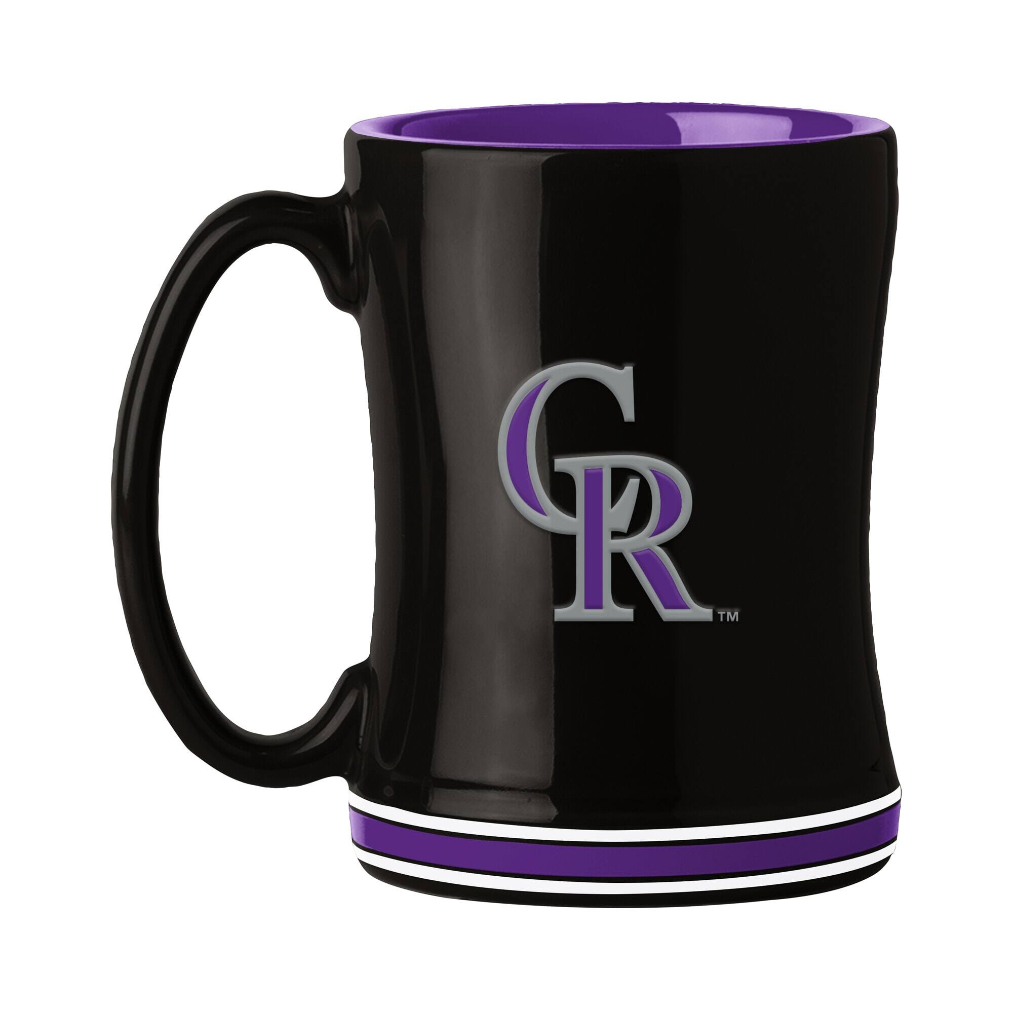 Logo Brands Colorado Rockies 14oz. Team Relief Mug Multicolor 4883428 ...