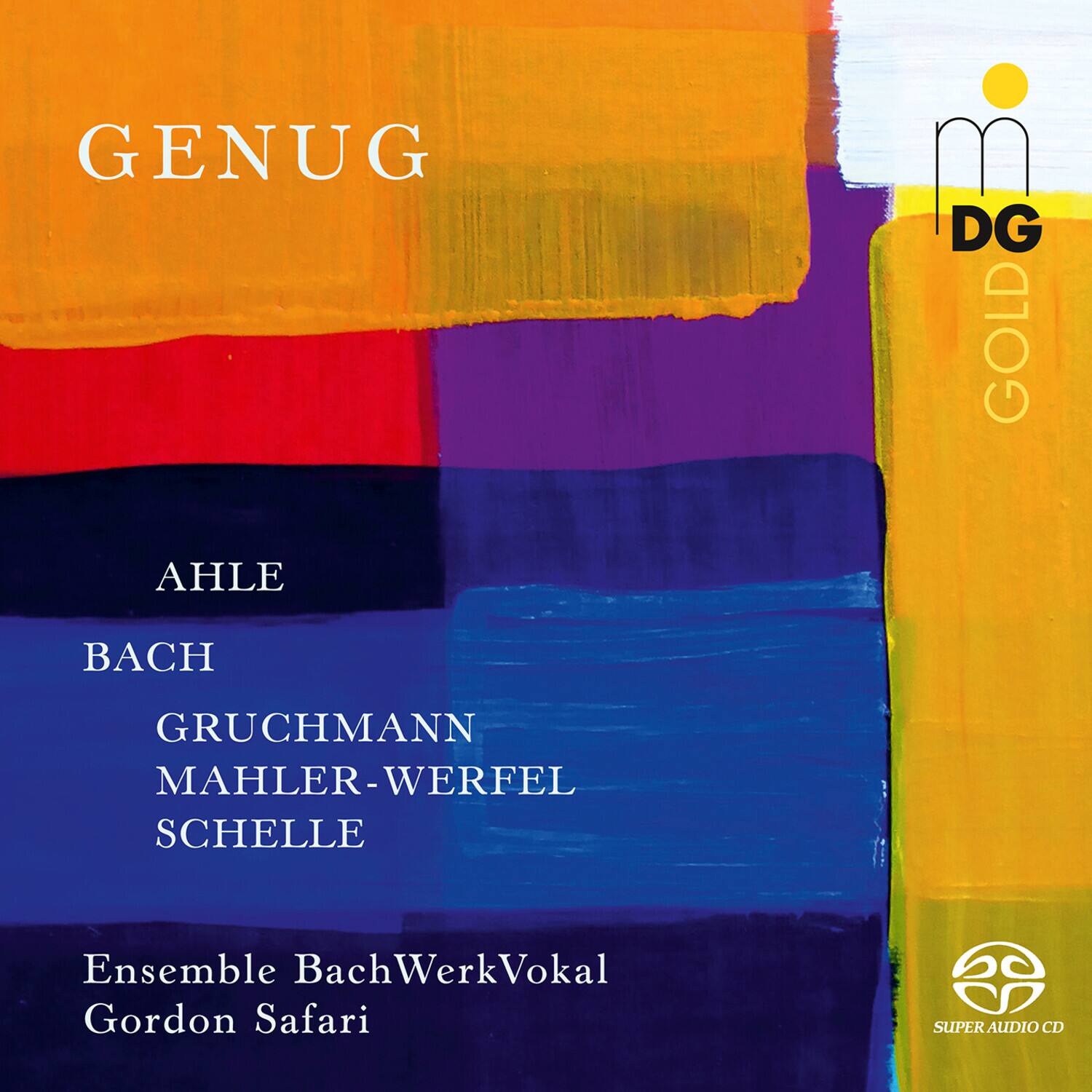 Ensemble Bachwerkvokal Genug SUPER AUDIO CD [Super Audio CD (SACD ...