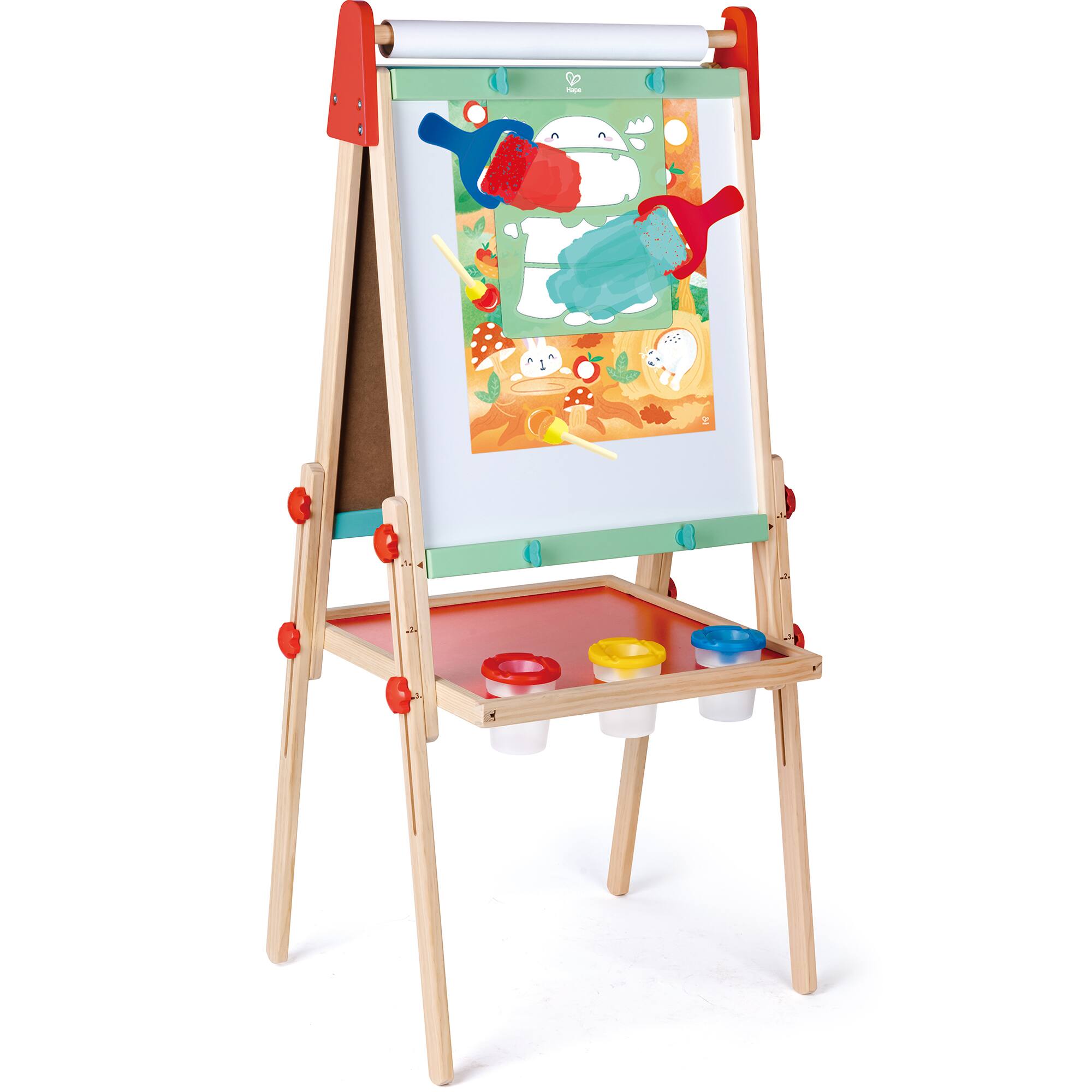 Best Buy: Hape Hape: Sponge Painting Fun 24pcs, 6 Activities Art Set, 3 ...