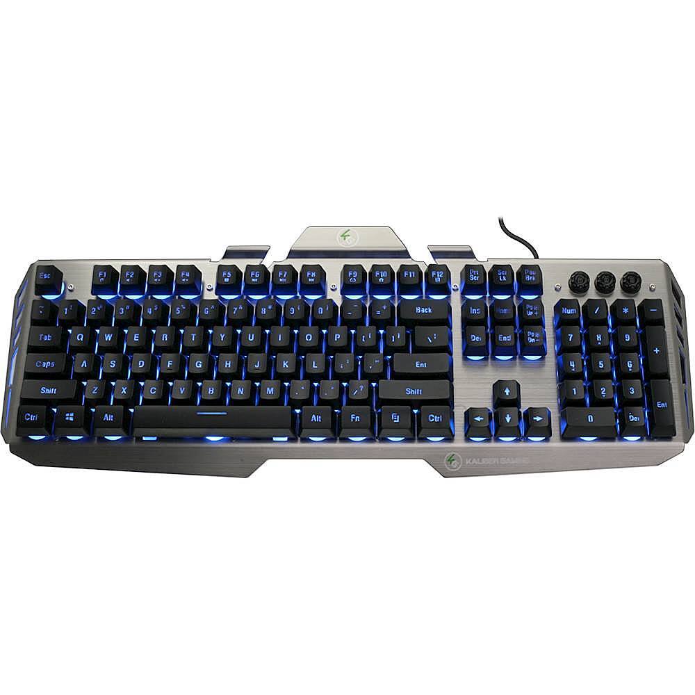 IOGEAR Kaliber Gaming HVER Gaming Keyboard Black/Gray GKB704L-BK - Best Buy