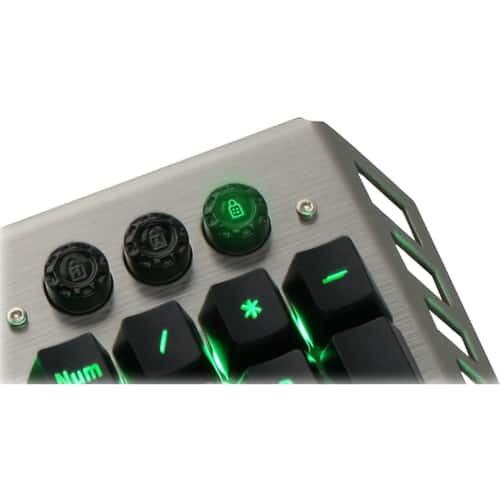 Best Buy: IOGEAR Kaliber Gaming HVER Gaming Keyboard Black/Gray GKB704L-BK