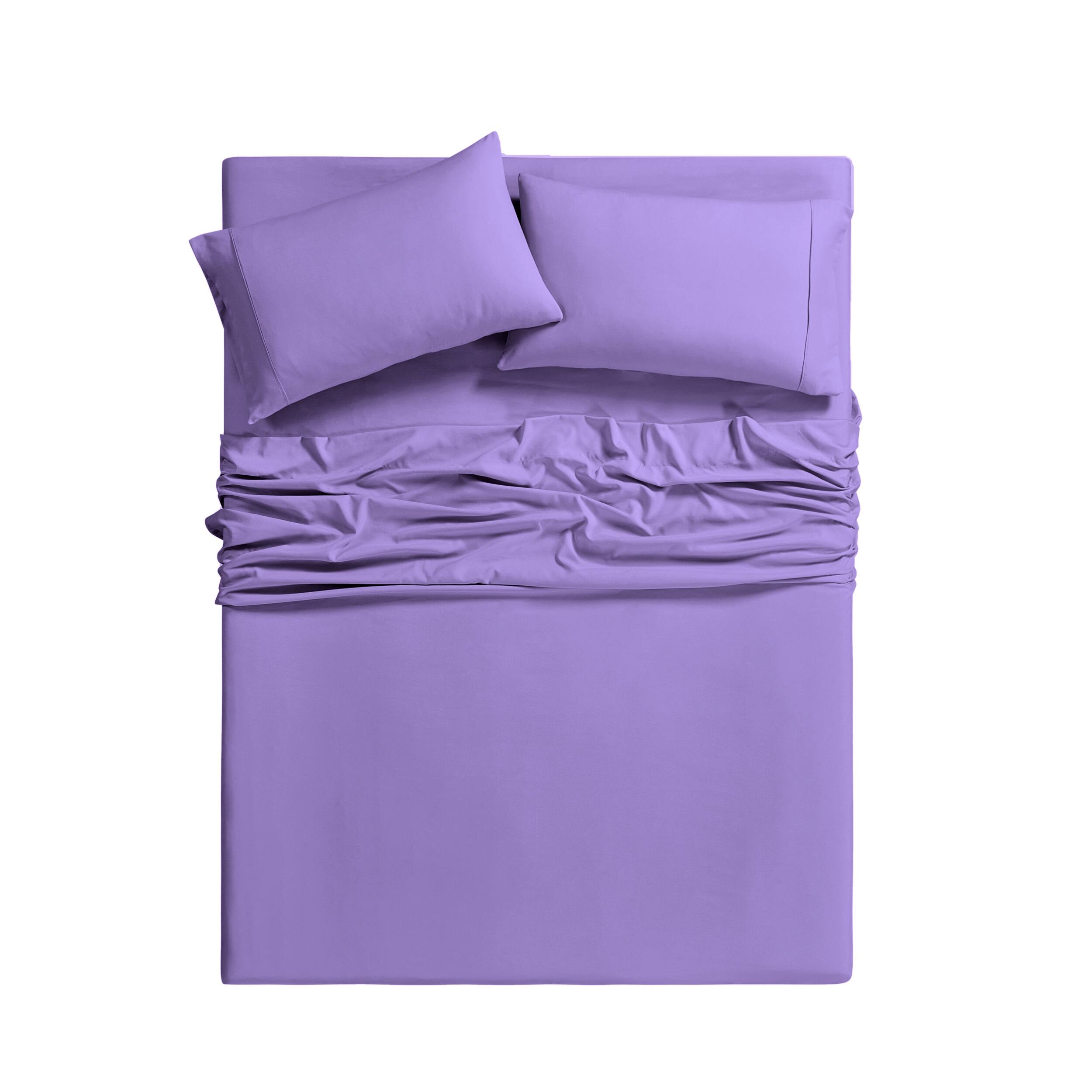 Bibb Home Bamboo 6 Piece Luxury Sheet Set Periwinkle 1300 - Best Buy