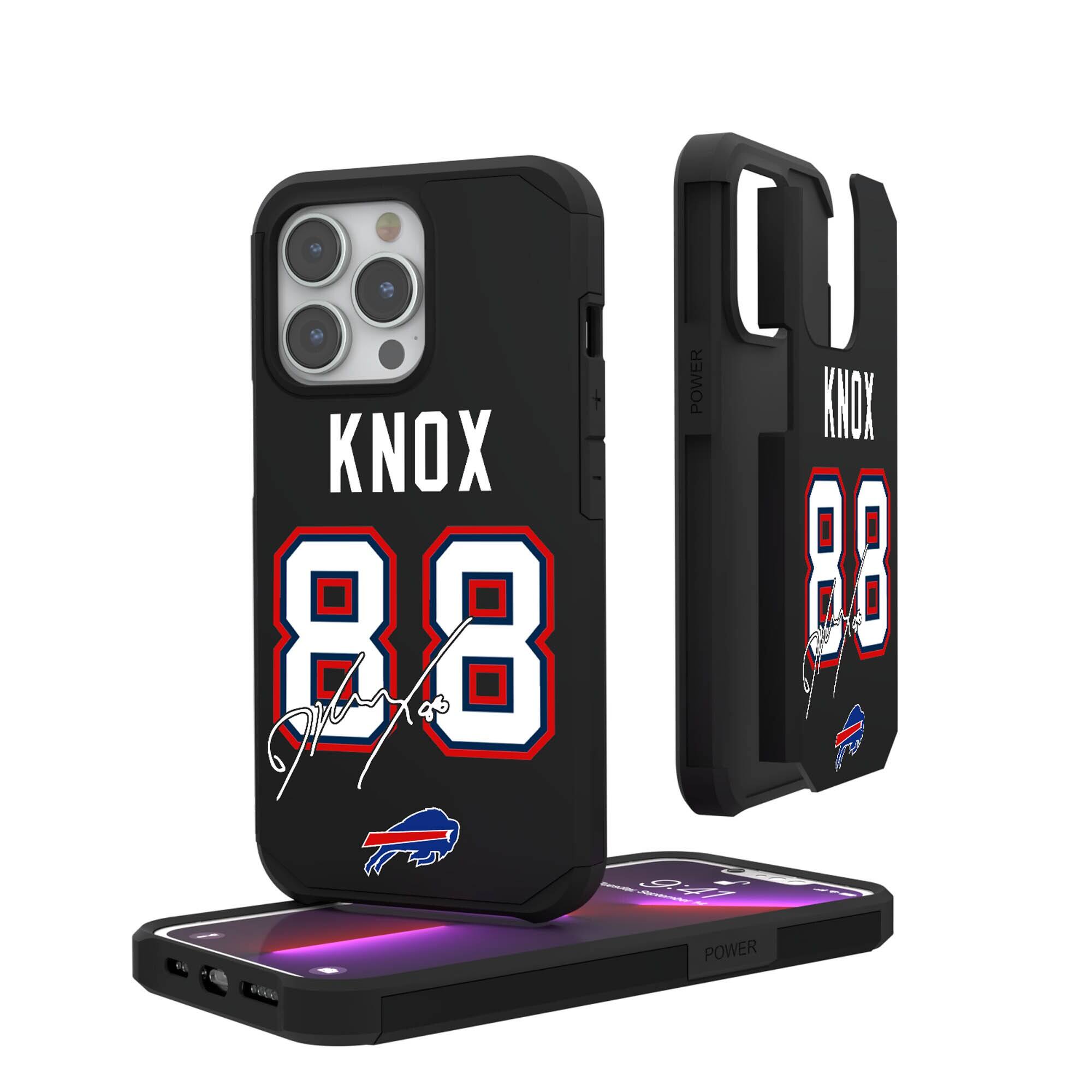 Keyscaper NFL Dawson Knox Buffalo Bills iPhone Rugged Case 13 Pro Black ...