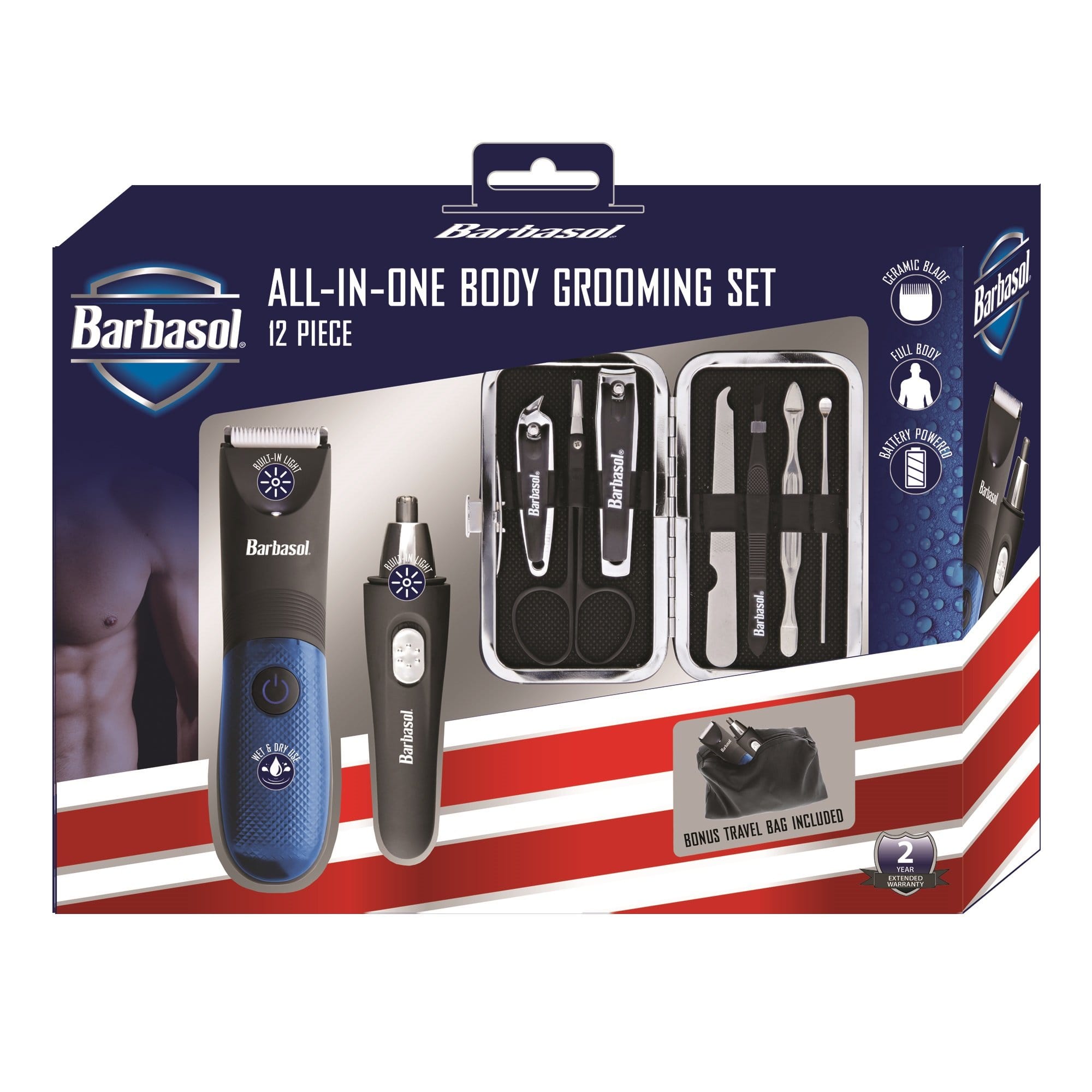Questions and Answers: Barbasol 12 in 1 Hair Trimmer Kit Black CBK1 ...
