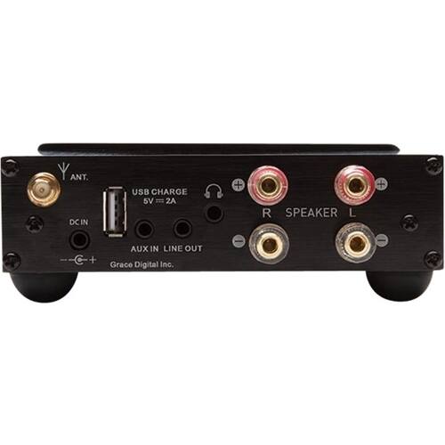 Best Buy: Grace Digital 100W 2.0-Ch. Amplifier Black GDI-BTAR512N