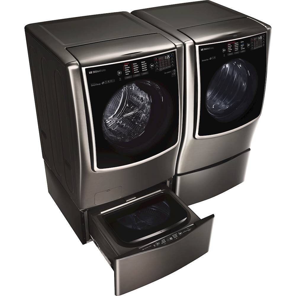 LG SIGNATURE 5.8 Cu. Ft. High Efficiency Smart Front Load Washer with ...