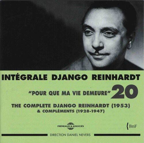 Django Reinhardt Vol. 20 Pour Que Ma Vie Demeure COMPACT DISCS [CD ...