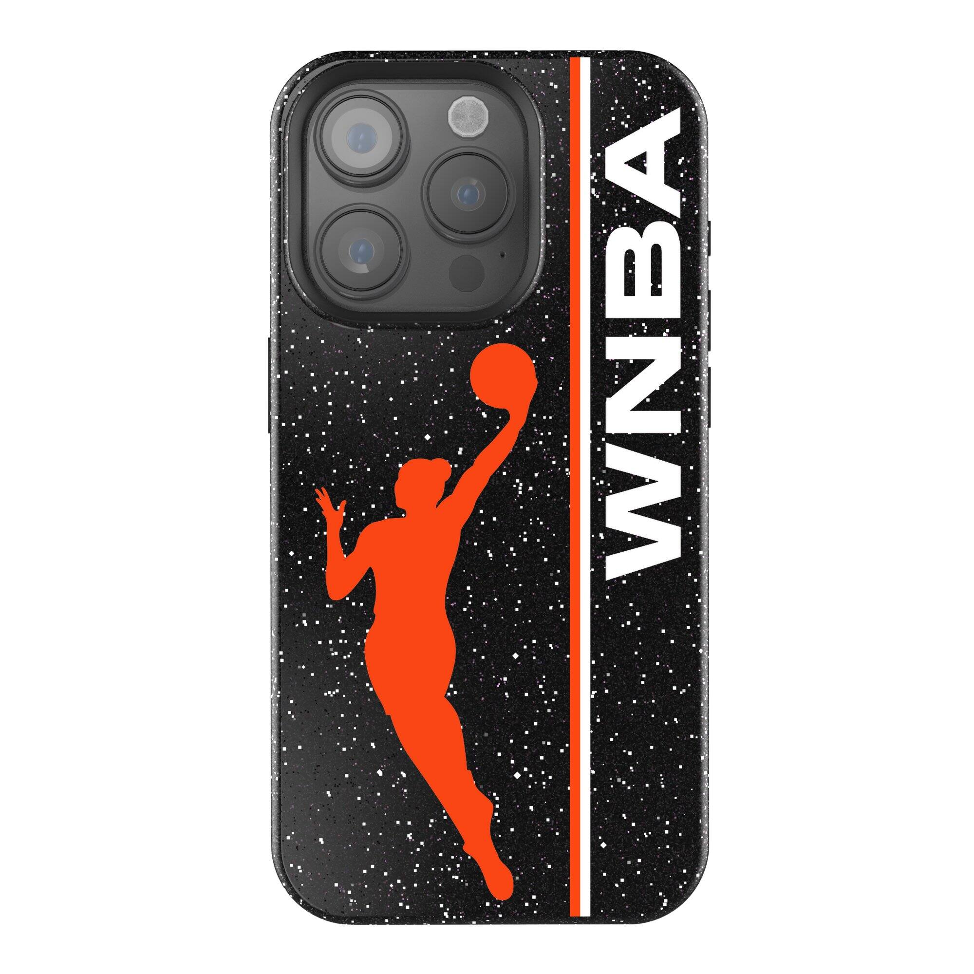 Keyscaper WNBA WNBA Gear Sidebar Bling iPhone Case 15 Plus Black ...