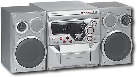 Best Buy: Audiophase 150-Watt 3-Disc CD Shelf System J520