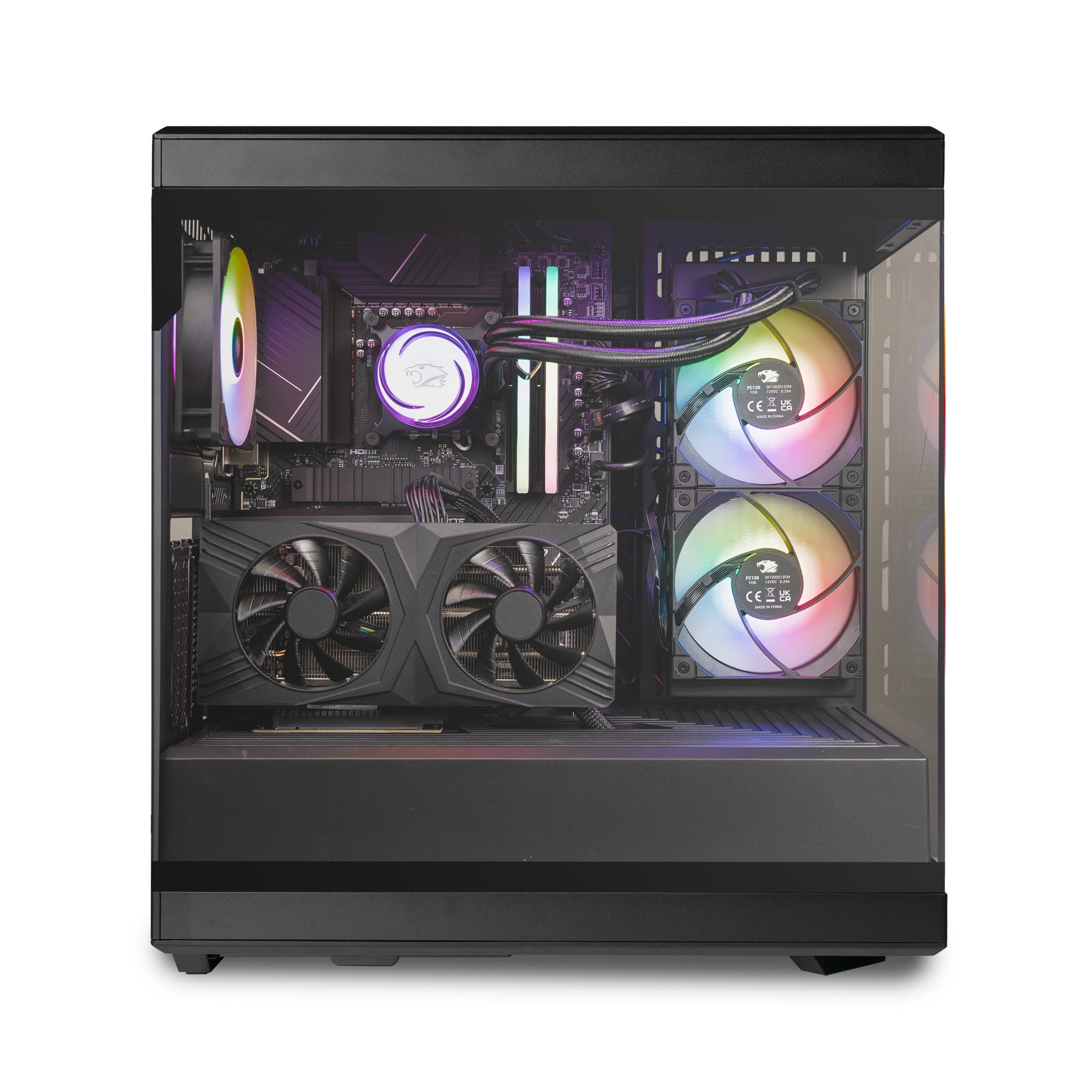 iBUYPOWER Y40 PRO Gaming Desktop PC Intel Core Ultra 7 265KF- NVIDIA ...