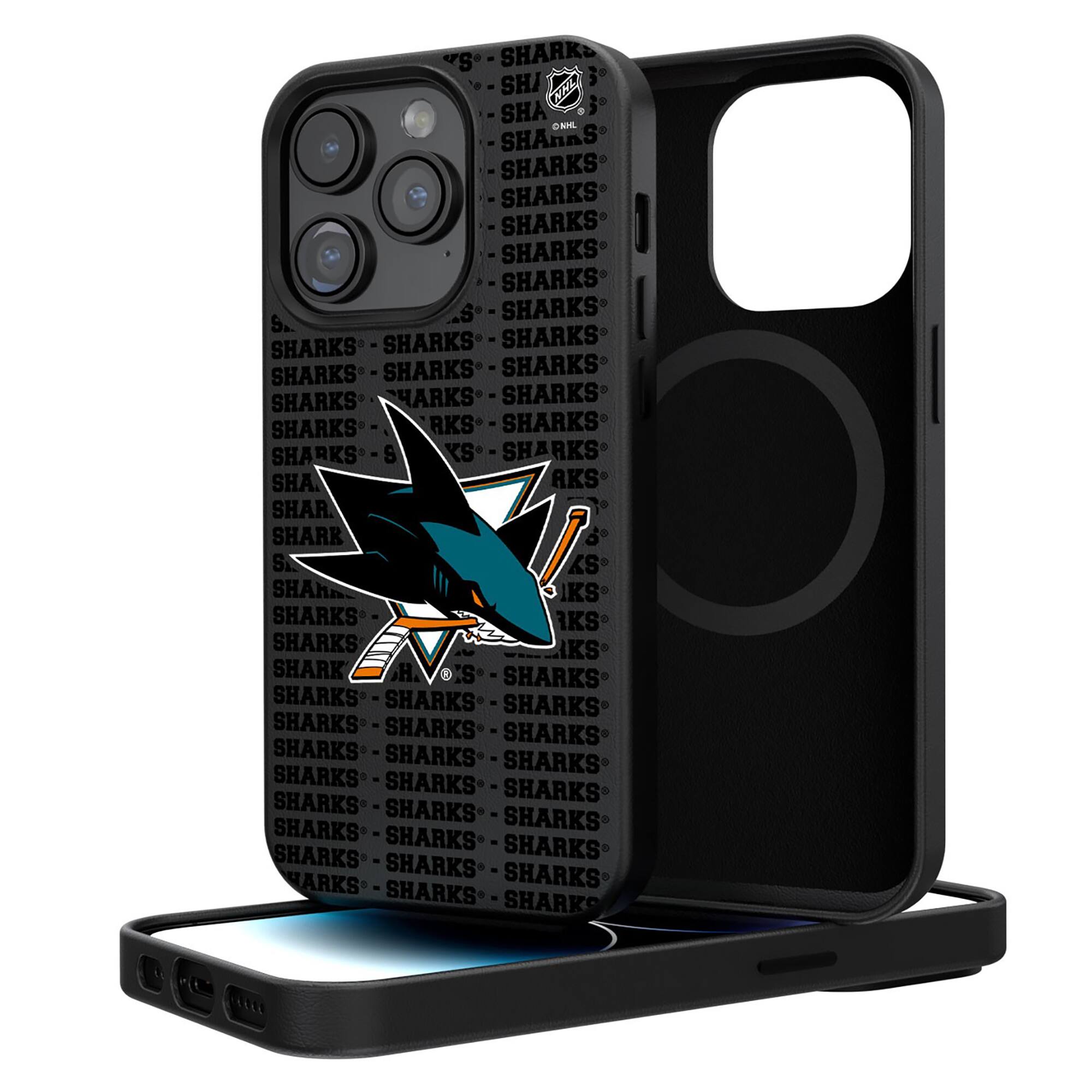 Keyscaper NHL San Jose Sharks Primary Logo iPhone Magnetic Bump Case 14 ...