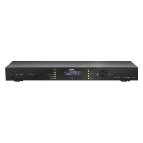Best Buy: APC G-Type A/V 20 Amp Rack Power Filter/Surge Protector Black ...