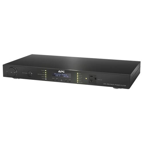 Best Buy: APC G-Type A/V 20 Amp Rack Power Filter/Surge Protector Black ...