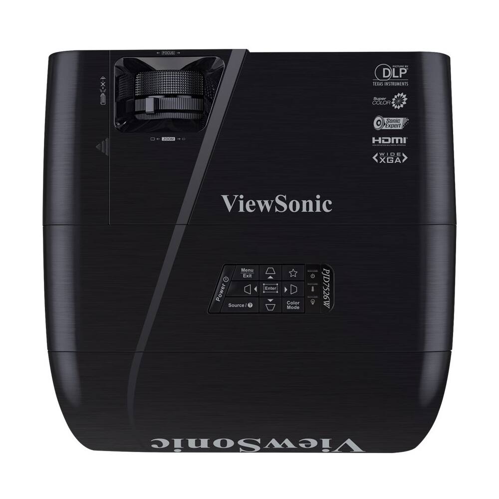 Best Buy: ViewSonic LightStream 720p DLP Projector Black PJD7526W