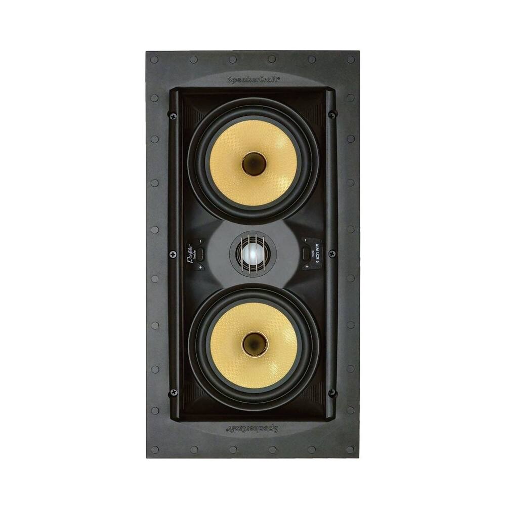 SpeakerCraft Profile Series Dual 5 1/4" Passive 2 Way In Wall Speaker ...