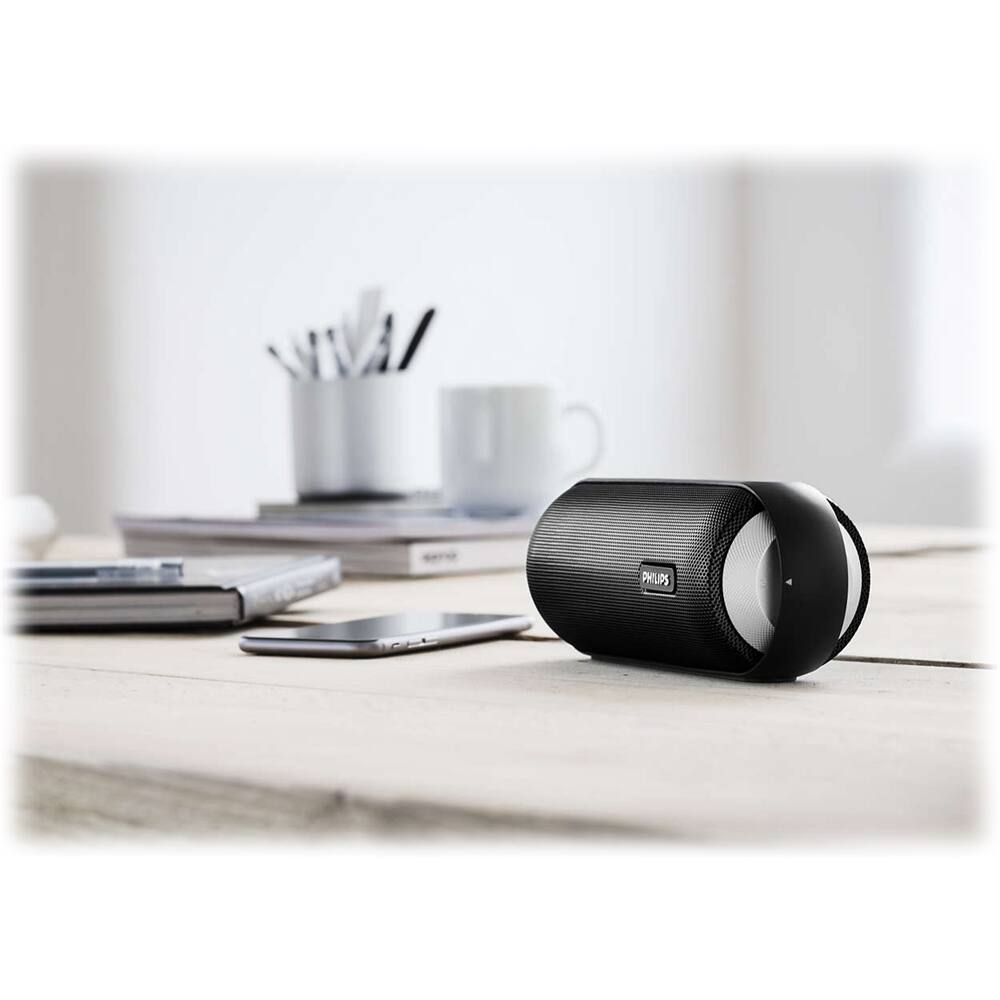Best Buy: Philips Portable Bluetooth Speaker Black BT6000B/37