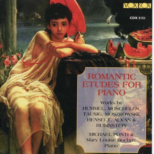 Michael Ponti Romantic Etudes For Piano / Various COMPACT DISCS [CD ...