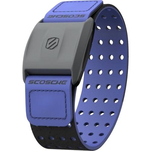 Best Buy: Scosche Rhythm+ Bluetooth Armband Heart Rate Monitor Blue ...