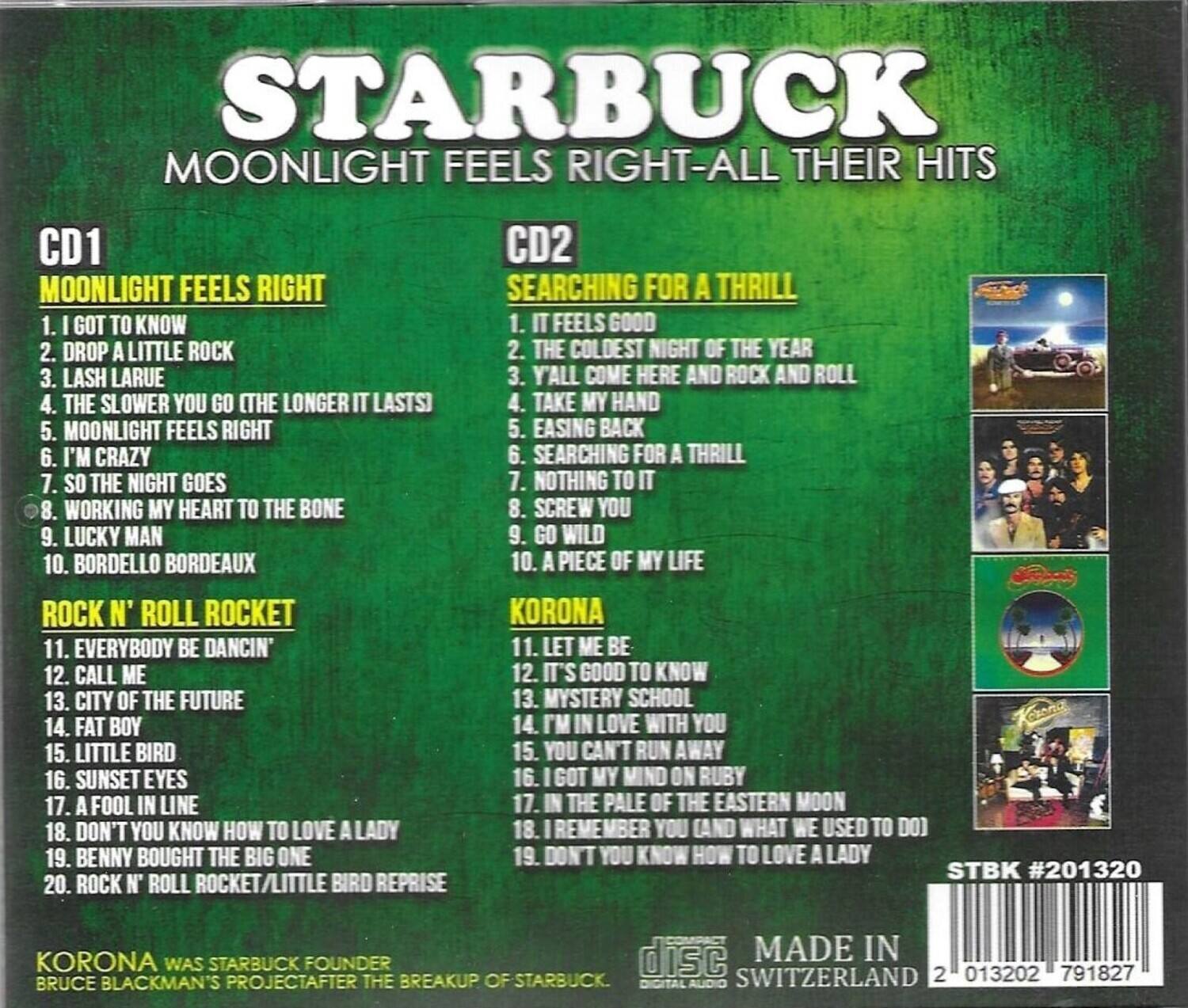 Starbuck Moonlight Feels Right / All Their Hits COMPACT DISCS [CD ...