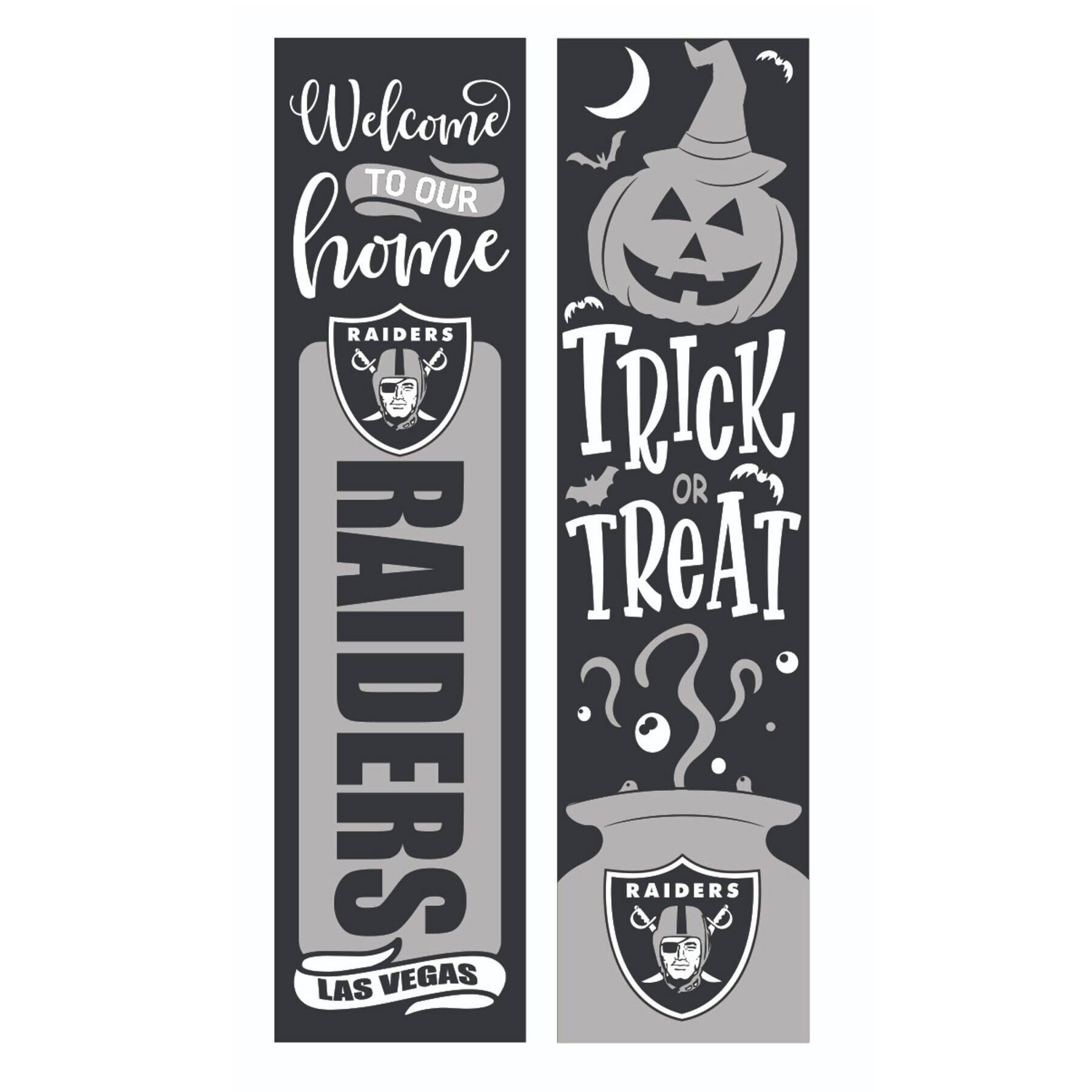 Evergreen Enterprises Las Vegas Raiders 47" Double Sided Halloween ...