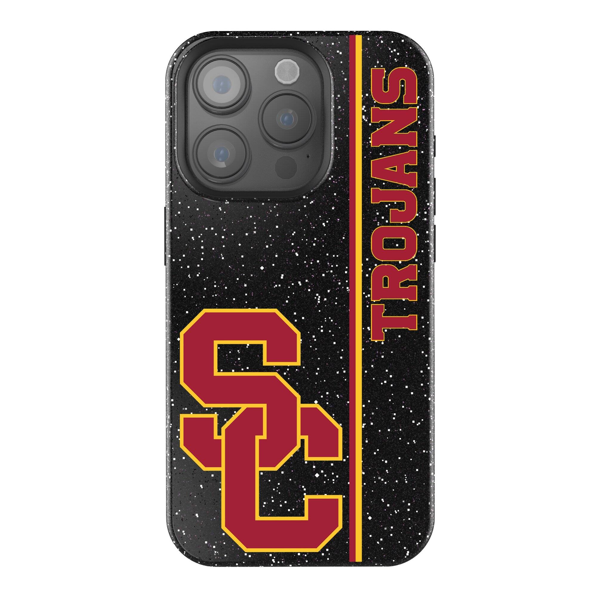 Keyscaper NCAA USC Trojans iPhone Bling Case 16 Pro Max Black 202264023 ...