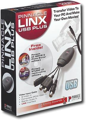 Best Buy: Pinnacle Systems Linx USB Plus Video Editing Kit 210100247