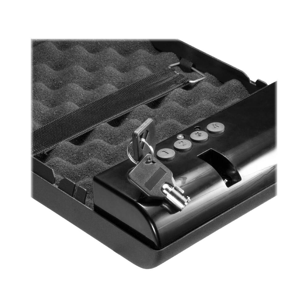 Best Buy: Barska Compact Portable Lock Box AX11968