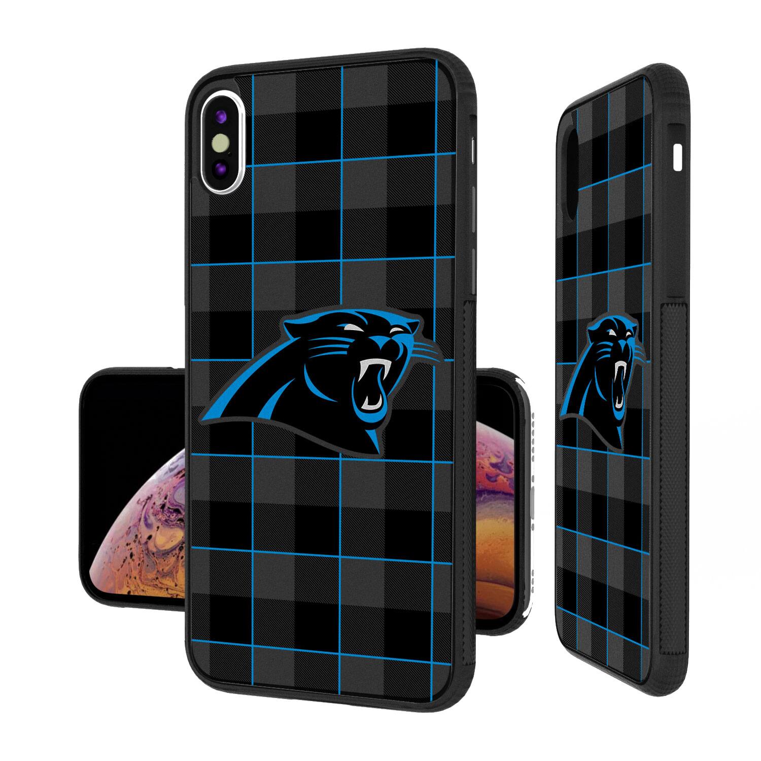 Keyscaper NFL Carolina Panthers iPhone Plaid Design Bump Case 11 Pro ...