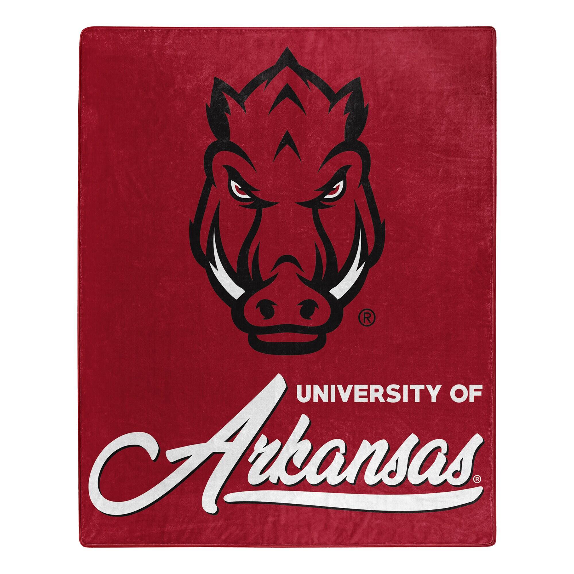 Northwest Arkansas Razorbacks 50" x 60" Signature Raschel Plush Throw ...