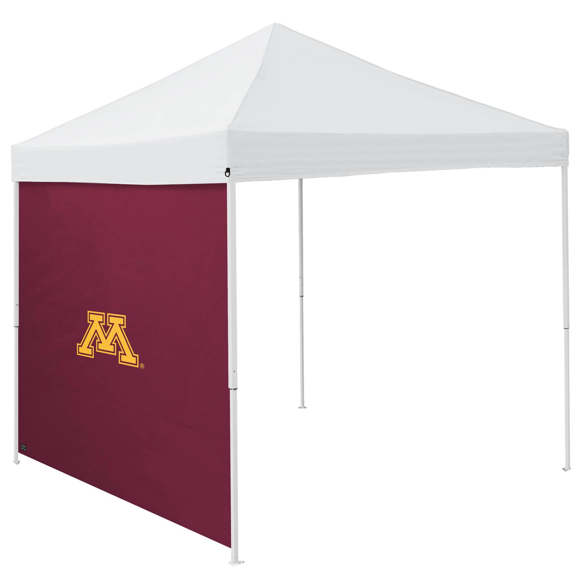 Logo Brands Minnesota Golden Gophers 9' x 9' Side Panel Maroon ...
